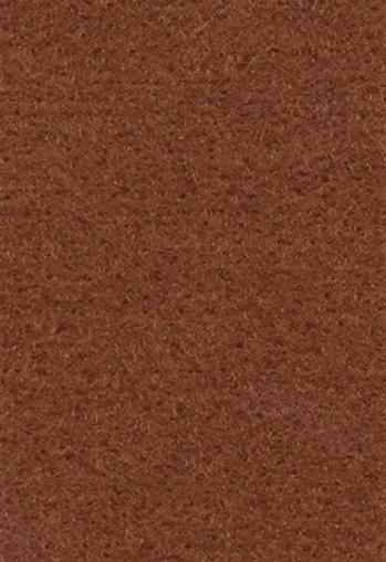 Acrylic Craft Felt A4 thickness 1 mm Dark Terracotta 10 sheets | Слънчоглед