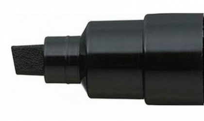 Black Acrylic Paint Waterproof Marker Pen 8 mm Posca 8K | Слънчоглед