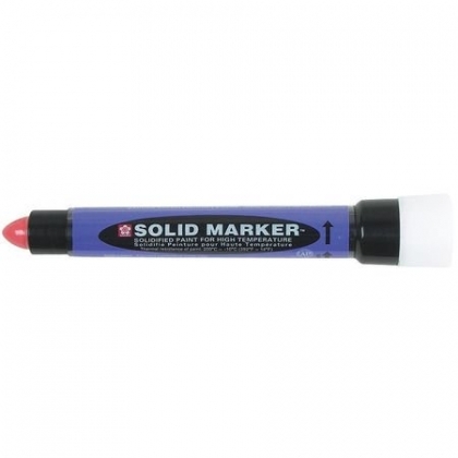 Sakura Solid Slim Paint Marker - Solidified Paint Marker (Mean Streak) Red | Slanchogled