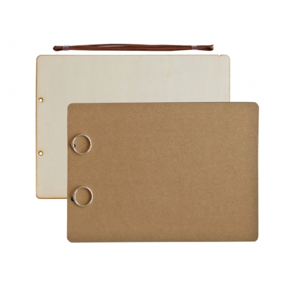 Kraft Page Scrapbook Album : 300 gsm : 24 Sheets : A5 | Слънчоглед