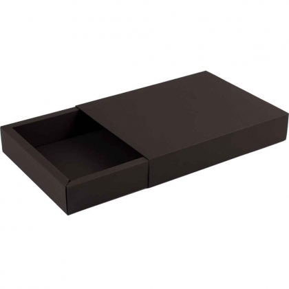 Black Paper Drawer Sleeve Box : 17 x 21.7 x 4 cm : А5 | Слънчоглед