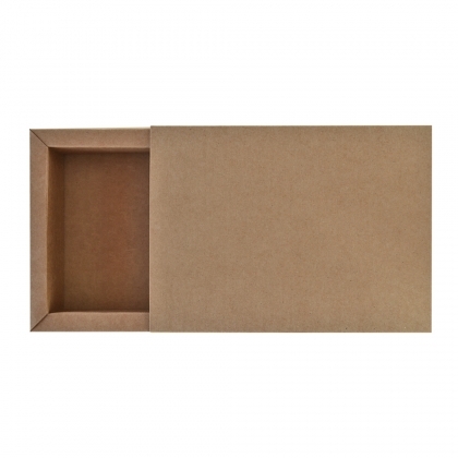 Kraft Paper Drawer Sleeve Box : 11 x 15.5 x 4 cm : A6 | Слънчоглед