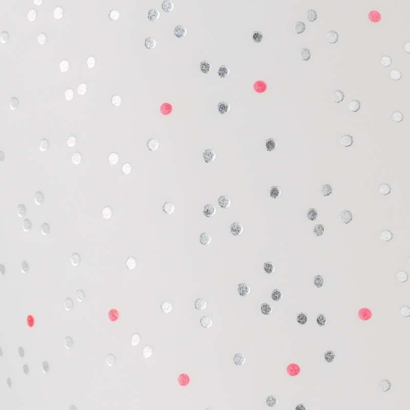 Patterned Translucent Vellum Paper Heyda : 115 gsm : A4 : Dots : Silver ...