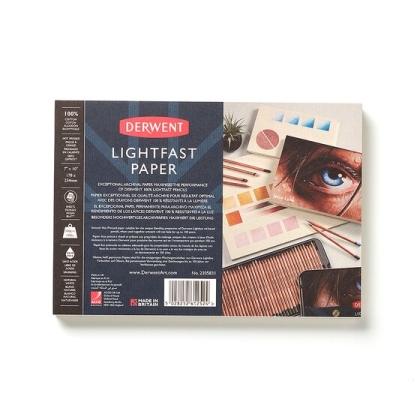 Derwent : Lightfast : Professional Colouring Pencil Paper Pad : 100% ...
