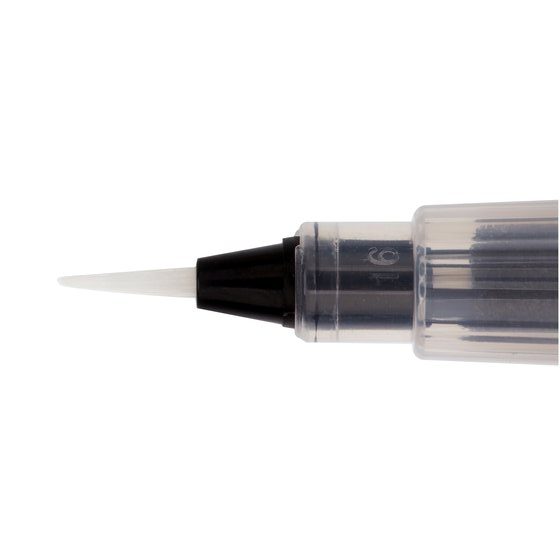 Derwent : Push Button : Water Reservoir Brush Pen : Fine Tip | Слънчоглед