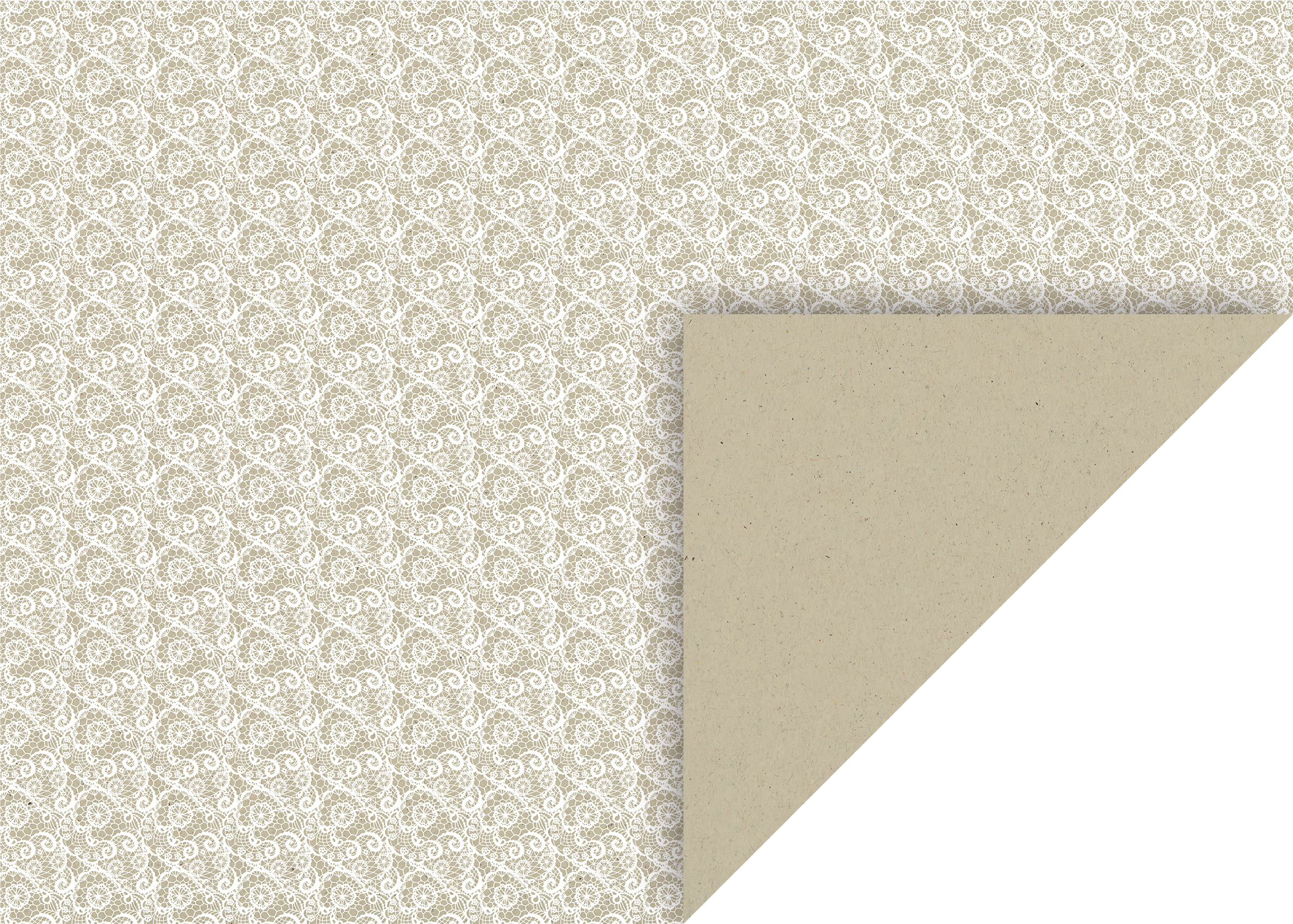 Patterned Kraft Cardstock Paper : Heyda : Recycled : 50 x 70 cm : 220 ...