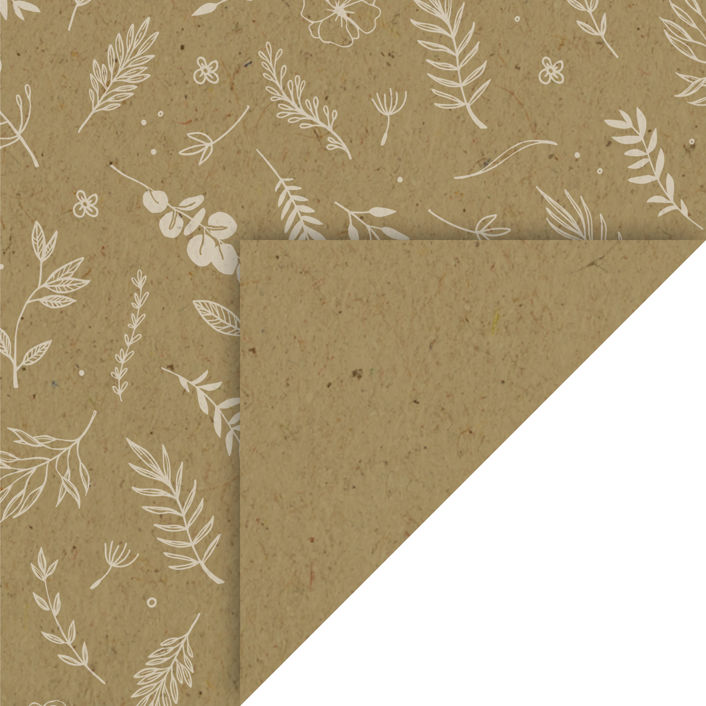 Patterned Kraft Paper Background