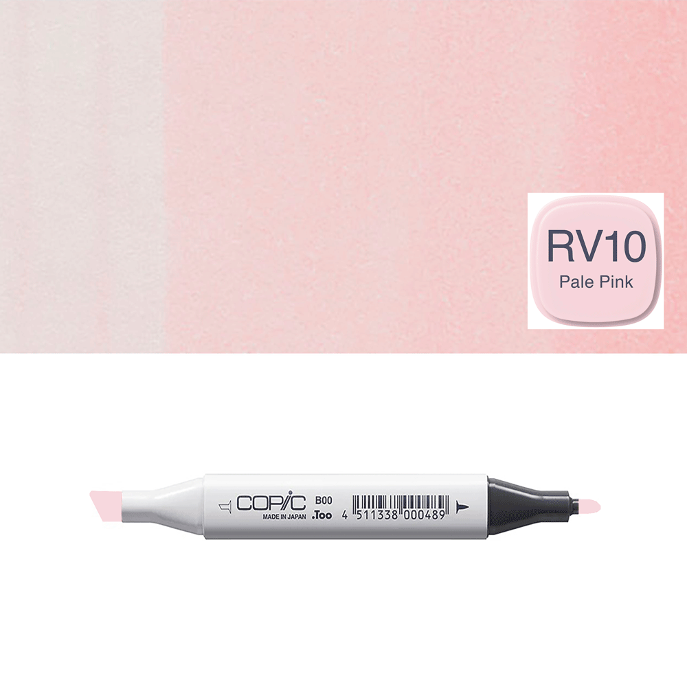 Алкохолен Маркер : Copic Classic : RV-10 : Pale Pink | Слънчоглед