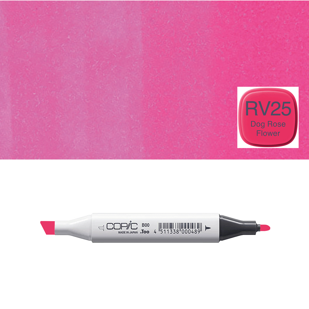 Алкохолен Маркер : Copic Classic : RV-25 : Dog Rose Flower | Слънчоглед