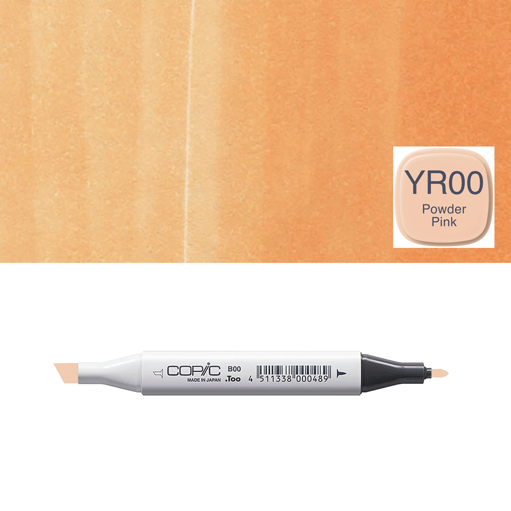 Алкохолен Маркер : Copic Classic : YR-00 : Powder Pink | Слънчоглед